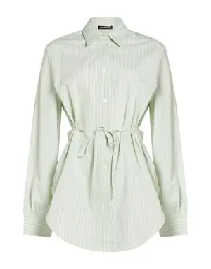 DEPARTMENT 5 Seersucker Striped Belted Shirt