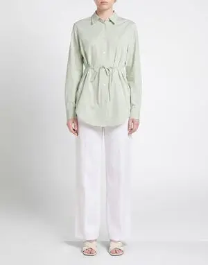 DEPARTMENT 5 Seersucker Striped Belted Shirt