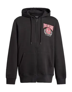 True Religion Sweatshirt Size Cotton, Polyester