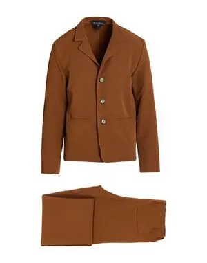 TAKESHY KUROSAWA Suit Camel Size Polyester, Elastane - Beige