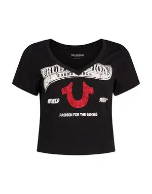 True Religion T-shirt Size Cotton, Elastane