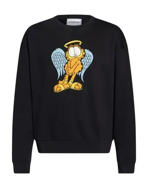 Iceberg Garfield Graphic Sweatshirt - Black