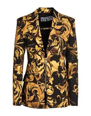Versace Blazer Size Polyester, Elastane
