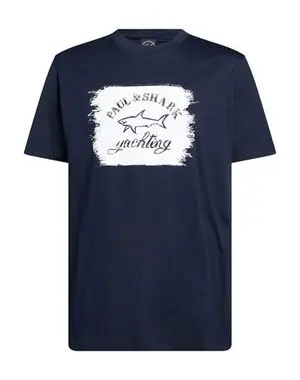 Paul & Shark T-shirt Midnight Size Cotton - Blue