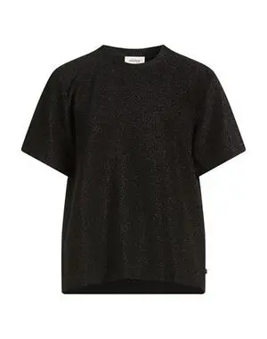 OTTOD'AME T-shirt Size Viscose, Polyester, Nylon, Elastane - Black