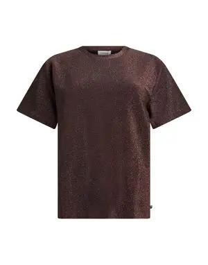 OTTOD'AME Crewneck Short Sleeve T-shirt - Brown