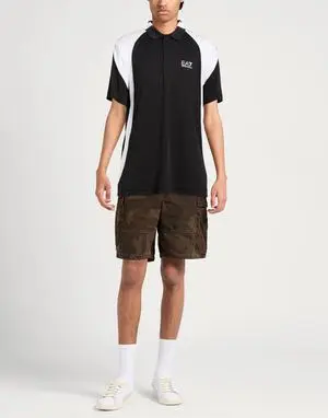 EA7 Polo Shirt Size Polyester - Black