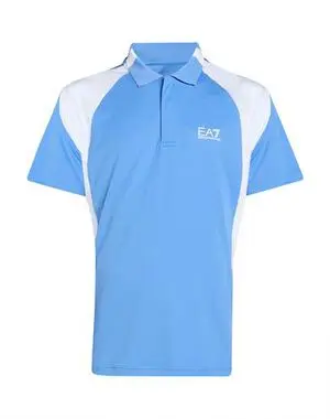 EA7 Polo Shirt Size Polyester - Blue