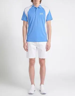 EA7 Polo Shirt Size Polyester - Blue