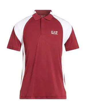 EA7 Polo Shirt Size Polyester - Red