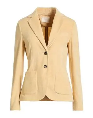 CIRCOLO 1901 Blazer Pastel Size Cotton, Polyester - Yellow