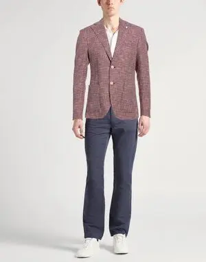 LUIGI BIANCHI MANTOVA Blazer Size Linen, Cotton