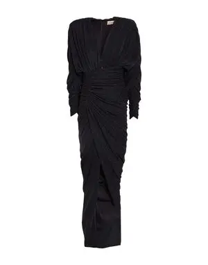 Alexandre Vauthier Metallic Jersey Maxi Dress