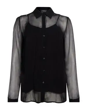 Armani Exchange Viscose Shirt - Black