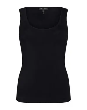Rag & Bone Tank Top Size Modal, Elastane - Black