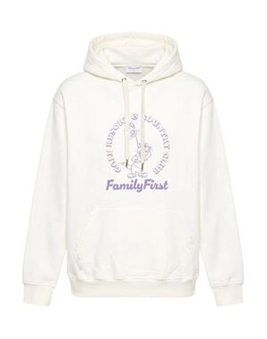 FAMILY FIRST Sweatshirt Ivory Size Cotton - White