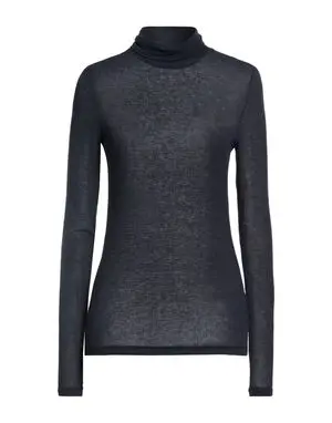 CARACTÈRE Long Sleeve Turtleneck T-shirt - Blue