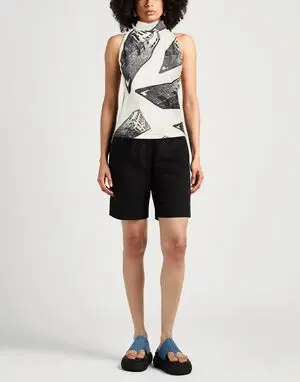 MSGM Top Ivory Size Linen, Cotton