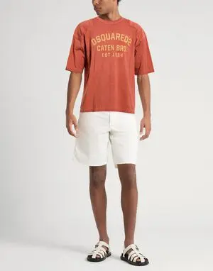 Dsquared2 T-shirt Rust Size Cotton