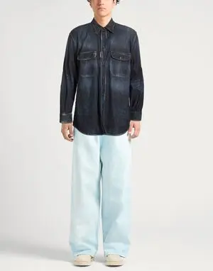 Dsquared2 Denim Shirt Size Cotton, Elastane