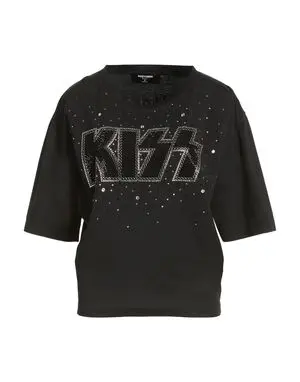 Dsquared2 Kiss" Embellished Cotton T-shirt