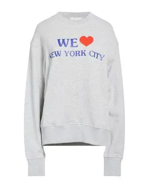 Rag & Bone Sweatshirt Light Size Cotton, Polyester - Grey