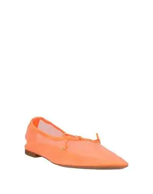 ODISSI Ballet Flats Textile Fibers, Leather