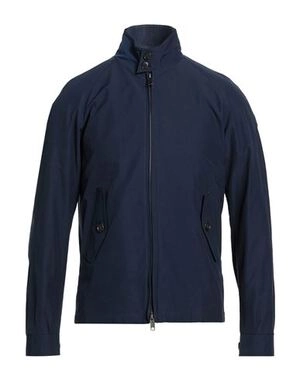 BARACUTA Cotton Polyester Jacket - Navy