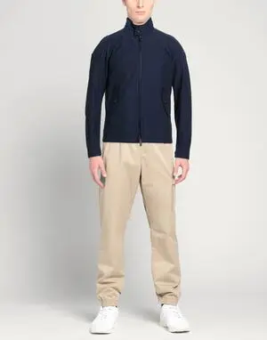 BARACUTA Cotton Polyester Jacket - Navy