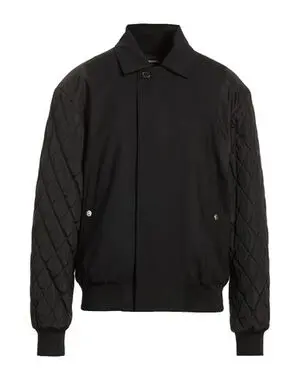 Dsquared2 Jacket Size Virgin Wool, Elastane - Black