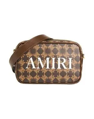Amiri Cross-body Bag Cotton, Linen, Polyurethane - Brown