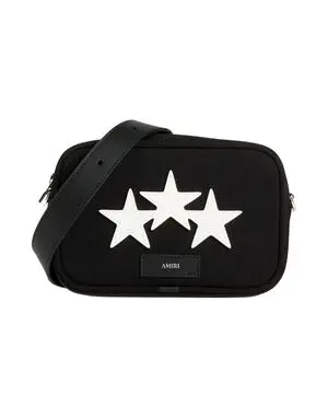 Amiri Cross-body Bag Virgin Wool, Polyamide, Bull Skin