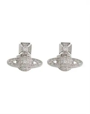 VIVIENNE WESTWOOD Earrings Brass - Silver