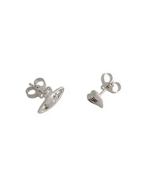 VIVIENNE WESTWOOD Metal Logo Stud Earrings
