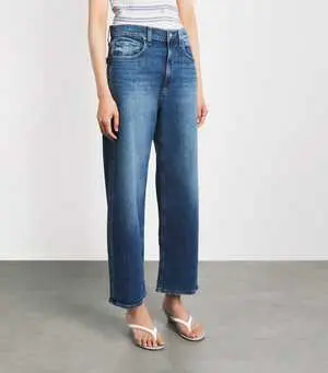 Paige Arellia High-rise Barrel Ankle Jeans