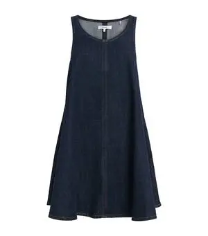 FRAME The Skipper Denim Mini Dress