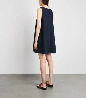 FRAME The Skipper Denim Mini Dress