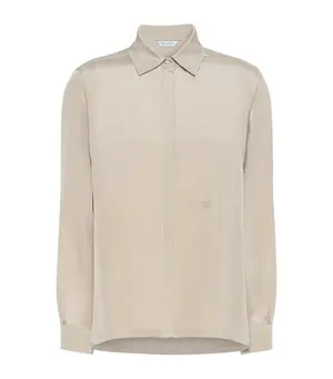 Max Mara Silk Shirt - Grey