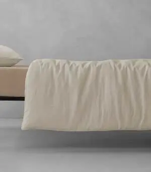 SOCIETY LIMONTA Linen Rem King Duvet Cover Set - Ivory
