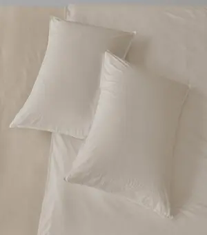 SOCIETY LIMONTA Cotton Nite King Duvet Cover - Ivory