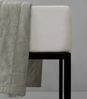 SOCIETY LIMONTA Cotton Nite King Fitted Sheet - White