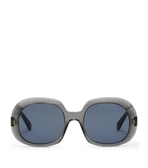 Loewe Square Steps Sunglasses - Grey