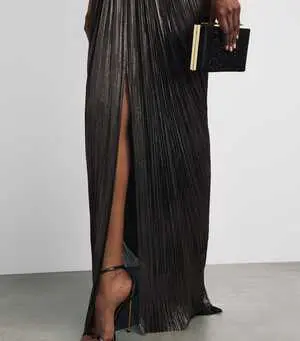 MARIA LUCIA HOHAN Silk Nadira Bustier Gown