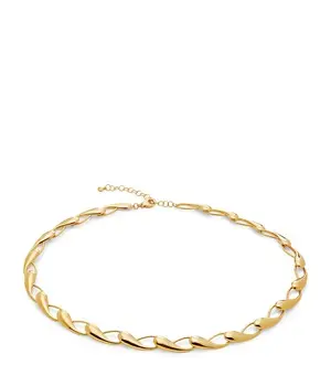 Monica Vinader Vermeil Nura Link Necklace