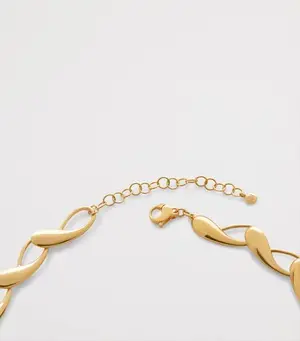 Monica Vinader Vermeil Nura Link Necklace