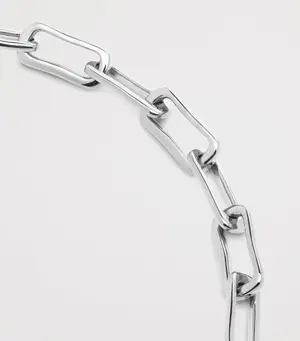 Monica Vinader Sterling Alta Mini Chain Necklace