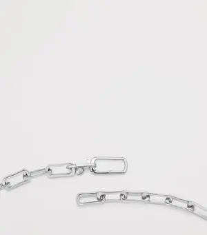 Monica Vinader Sterling Alta Mini Chain Necklace