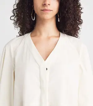 RETORI Cotton Poplin Maxi Shirt Dress