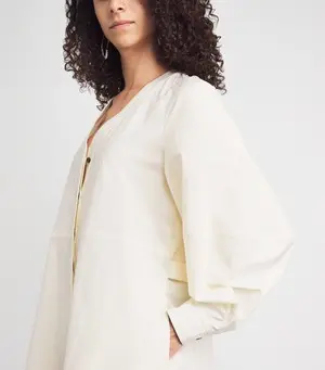 RETORI Cotton Poplin Maxi Shirt Dress