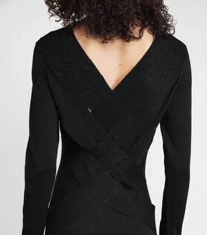 RETORI Lurex Maxi Dress
